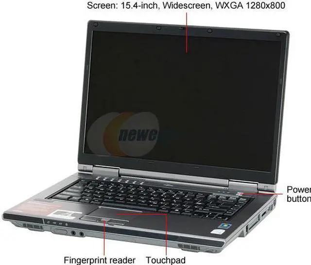 Fujitsu Laptop LifeBook Intel Core Duo T2450 1GB Memory 120GB HDD Intel ...