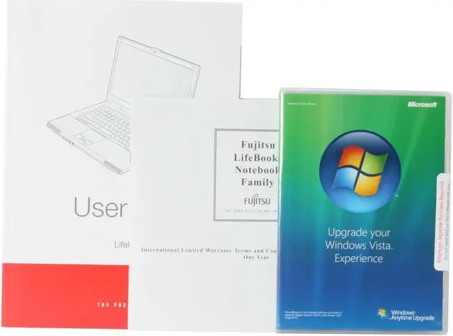 Fujitsu Laptop LifeBook Intel Core Duo T2450 1GB Memory 120GB HDD Intel ...