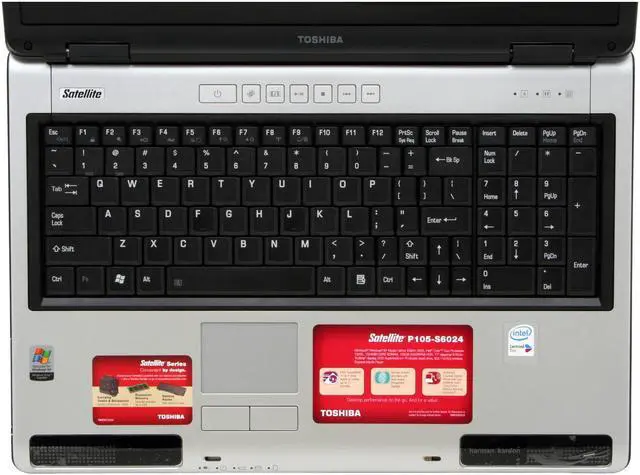 TOSHIBA Satellite 17.0" Intel Core Duo T2050 1GB Memory DDR2 533 ...