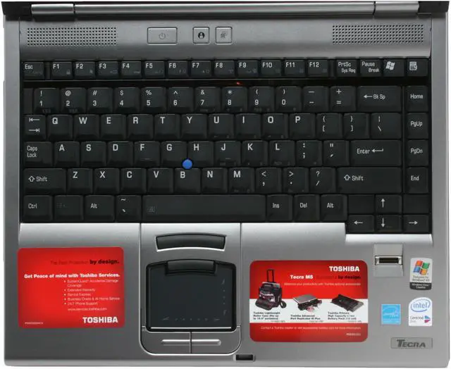 TOSHIBA Laptop Tecra Intel Core 2 Duo T5600 1GB Memory 100GB HDD Intel ...