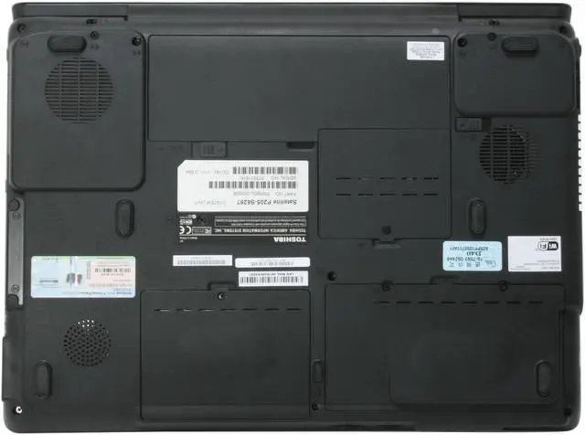 TOSHIBA Laptop Satellite Intel Core 2 Duo T5300 2GB Memory 200GB HDD ...