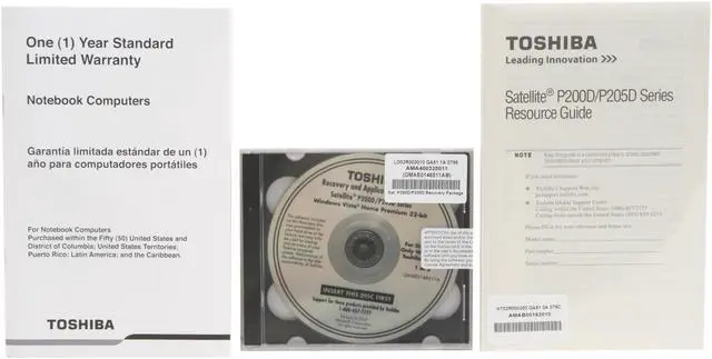 TOSHIBA Laptop Satellite AMD Athlon 64 X2 TK-55 1GB Memory 160GB HDD ...