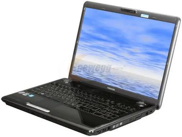TOSHIBA Laptop Satellite Intel Core 2 Duo T8100 4GB Memory 320GB HDD Intel GMA X3100 17.1 ...