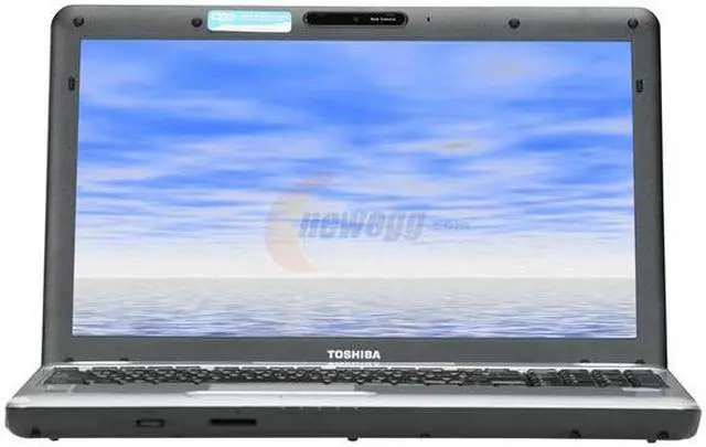 TOSHIBA Laptop Satellite Intel Pentium T4200 3GB Memory 320GB HDD Intel ...