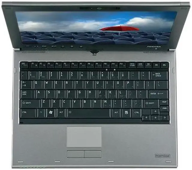 TOSHIBA Laptop Portege Intel Core i7-620M 4GB Memory 320GB HDD Intel HD ...