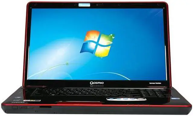 Open Box: TOSHIBA Laptop Qosmio Intel Core i7-740QM 4GB Memory 500GB HDD NVIDIA GeForce GTS 360M ...