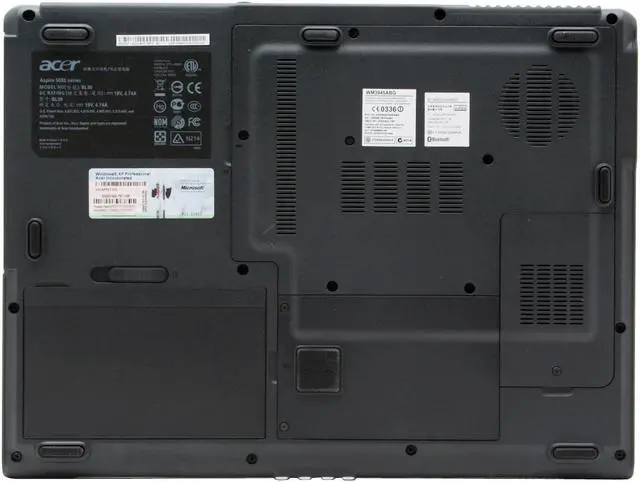 Acer Laptop Aspire Intel Core 2 Duo T5500 2GB Memory 120GB HDD NVIDIA ...