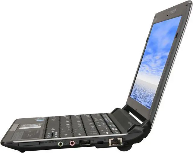 Open Box: Acer Aspire One AO532h-2067 Silver Matrix 10.1" WSVGA Netbook ...