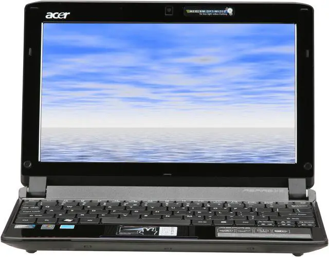 Acer Aspire One AO532h-2382 Onyx Blue 10.1" WSVGA Netbook - Newegg.com