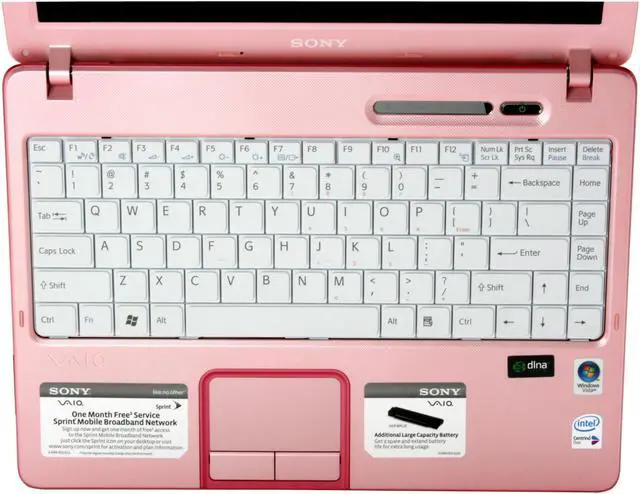 SONY VAIO C Series 13.3" Intel Core 2 Duo T5500 2GB Memory DDR2 533 ...