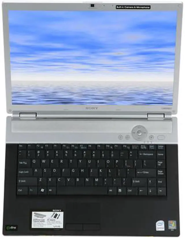 SONY Laptop VAIO FZ Series Intel Core 2 Duo T7100 1GB Memory 100GB HDD ...