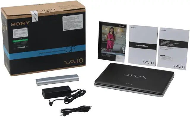 SONY Laptop VAIO CR Series Intel Core 2 Duo T7250 2GB Memory 250GB HDD ...