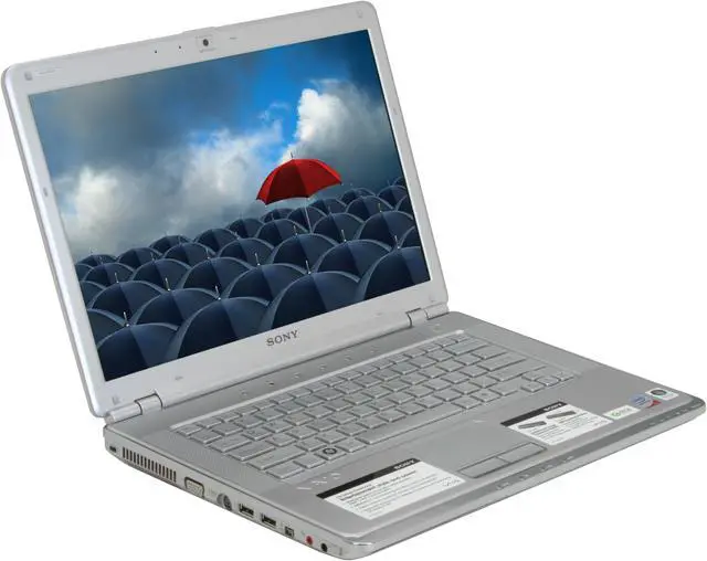 SONY Laptop VAIO CR Series Intel Core 2 Duo T8100 3GB Memory 320GB HDD ...