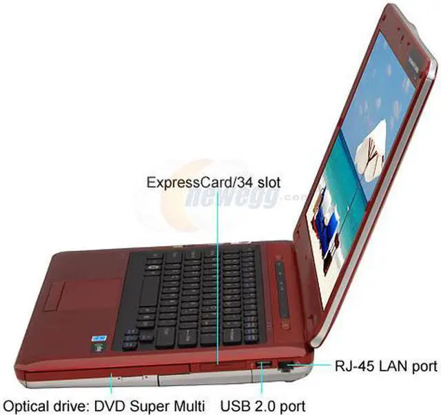 SONY Laptop VAIO CS Series Intel Core 2 Duo T5800 3GB Memory 250GB HDD ...