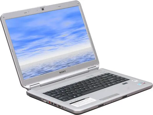 SONY Laptop VAIO NS Series Intel Core 2 Duo T6400 4GB Memory 250GB HDD Intel GMA 4500MHD 15.4 ...