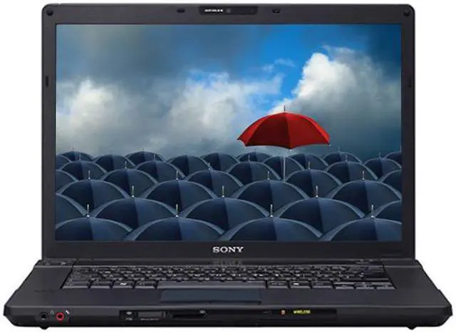 SONY Laptop VAIO BZ Series Intel Core 2 Duo P8600 2GB Memory 160GB HDD ...