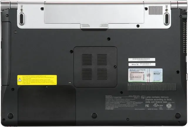 SONY Laptop VAIO FW Series Intel Core 2 Duo P7450 4GB Memory 320GB HDD ...