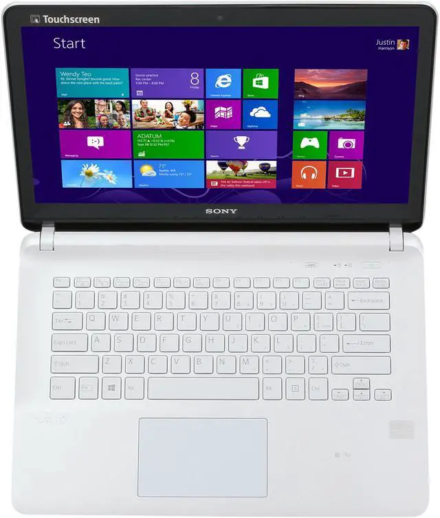 SONY Laptop VAIO F Series Intel Core i5-3337U 6GB Memory 750GB HDD ...