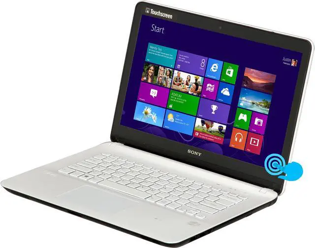 SONY Laptop VAIO F Series Intel Core i7-3537U 8GB Memory 1TB HDD Intel ...