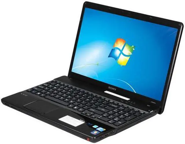 SONY Laptop VAIO E Series Intel Core i3-330M 4GB Memory 500GB HDD Intel ...