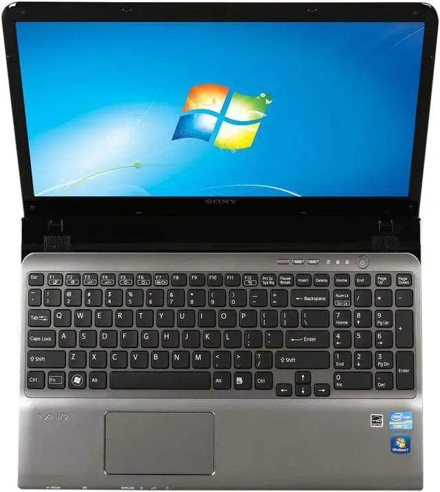 SONY Laptop VAIO Intel Core i3-2370M 4GB Memory 640GB HDD Intel HD ...