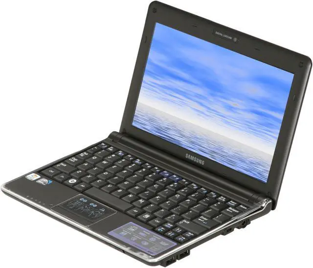 SAMSUNG N140-14B Sapphire Blue 10.1" WSVGA Netbook - Newegg.com