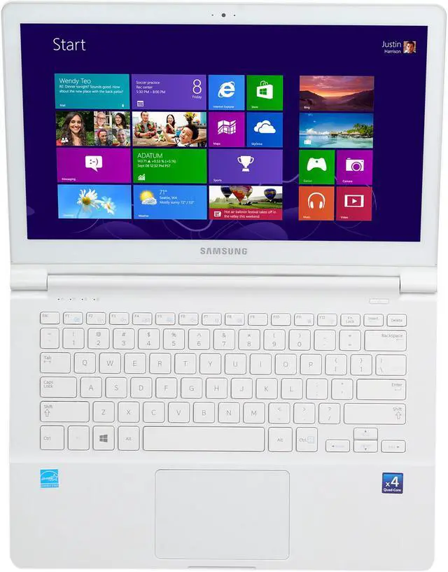 SAMSUNG Laptop ATIV Book 9 Lite Up to 1.4GHz 4GB Memory 128 GB SSD AMD ...