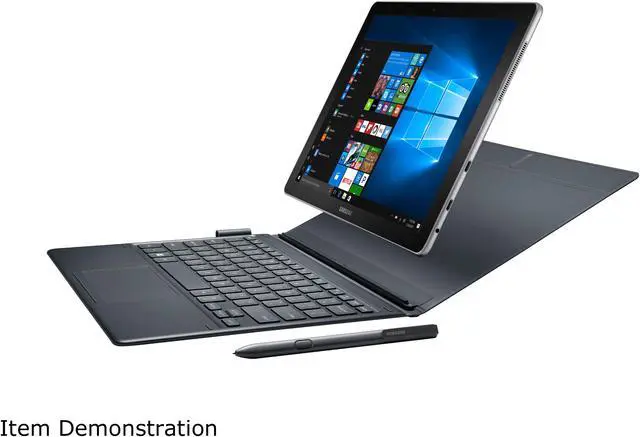 SAMSUNG Galaxy Book 2-in-1 Laptop Bundle With White Multi-Port Adapter ...