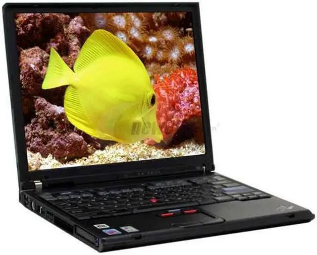 ThinkPad Laptop T Series Intel Pentium M 750 512MB Memory 40GB HDD ATI ...