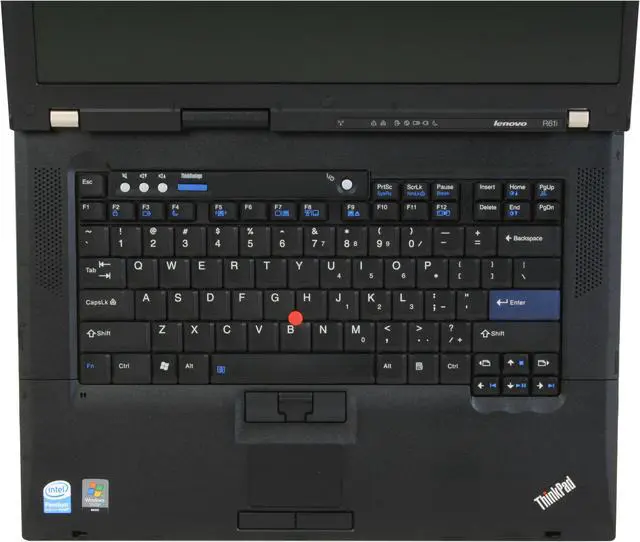 ThinkPad Laptop R Series Intel Pentium T2370 2GB Memory 120GB HDD Intel ...