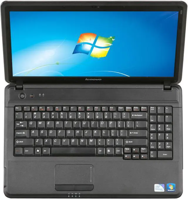 Lenovo Laptop Intel Pentium T4400 4GB Memory 250GB HDD Intel GMA 4500M 15.6" Windows 7 Home ...