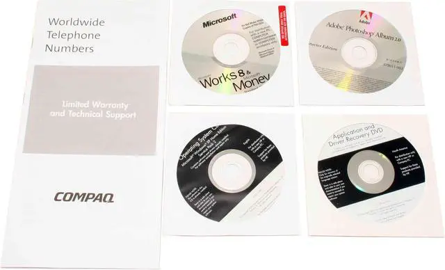 COMPAQ Laptop Presario 3000+ 512MB Memory 40GB HDD ATI Radeon Xpress ...