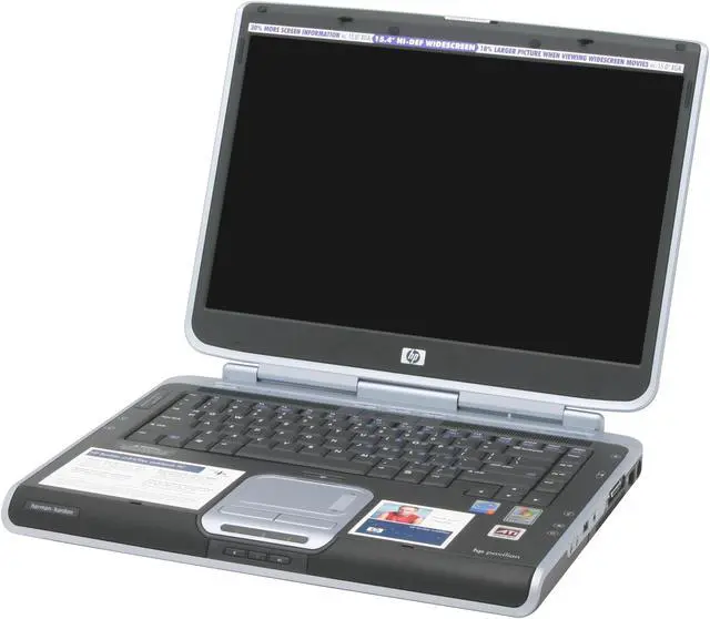HP Laptop 3.20GHz 1GB Memory 100GB HDD ATI Mobility Radeon 9000 15.4 ...