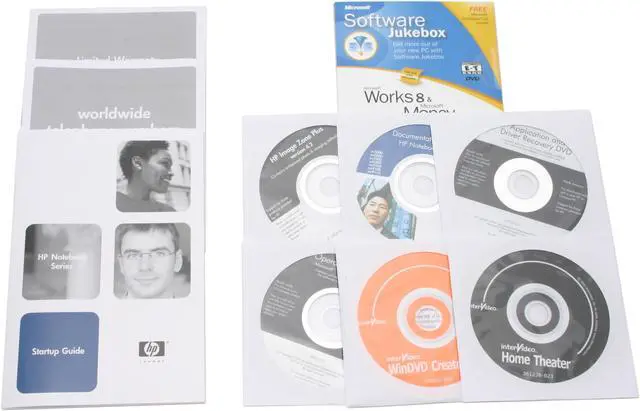 HP Laptop 3.20GHz 1GB Memory 100GB HDD ATI Mobility Radeon 9000 15.4 ...