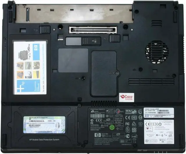 HP Laptop Intel Pentium M 740 512MB Memory 40GB HDD Intel GMA 900 14.1 ...