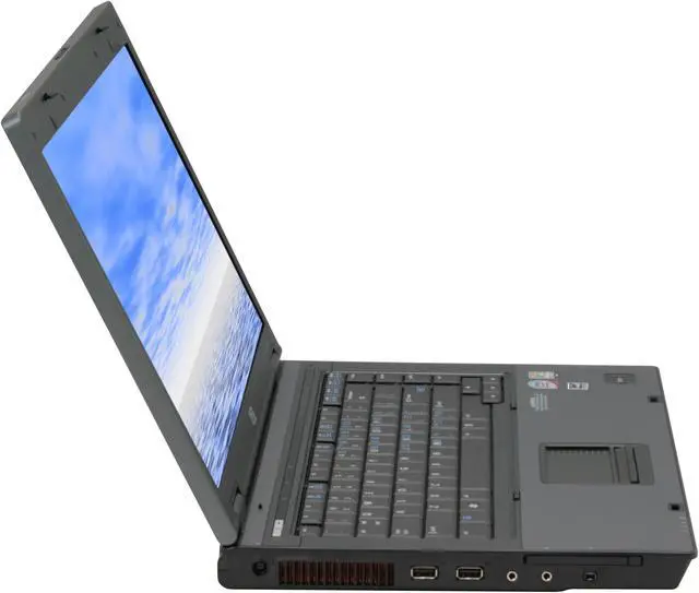 Open Box: HP Compaq Laptop Intel Core 2 Duo T8100 1GB Memory 120GB HDD ...