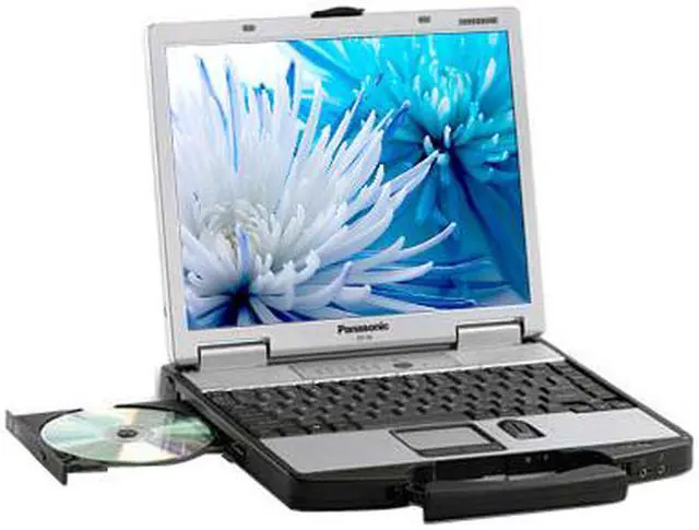 Panasonic Toughbook 13.3" Intel Core Duo T2500 512MB Memory Windows XP ...