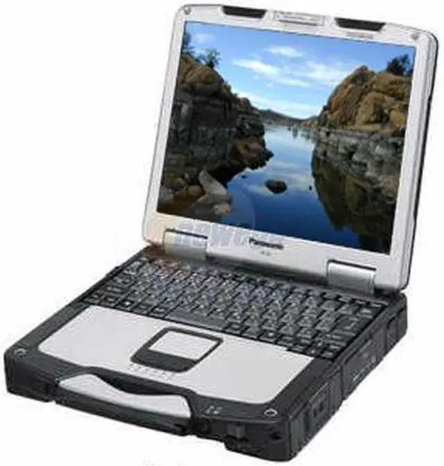 Panasonic Toughbook 13.3" Intel Core Duo L2400 512MB Memory Windows XP ...