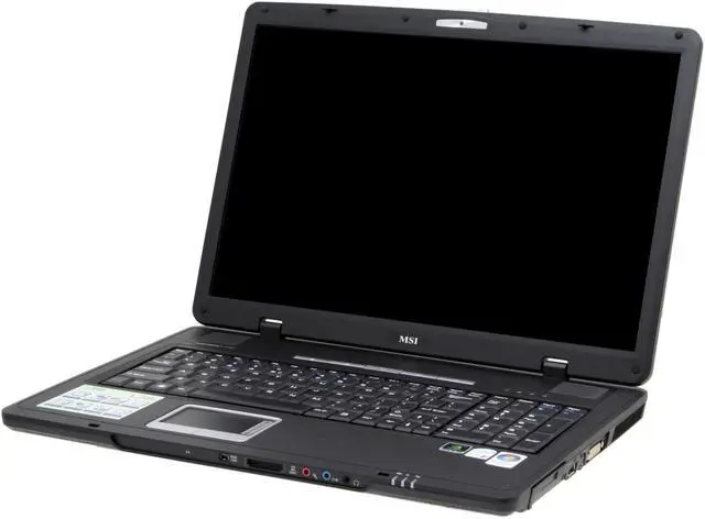 MSI 17.0" Intel Core 2 Duo T5600 2GB Memory DDR2 533 Windows Vista Home ...