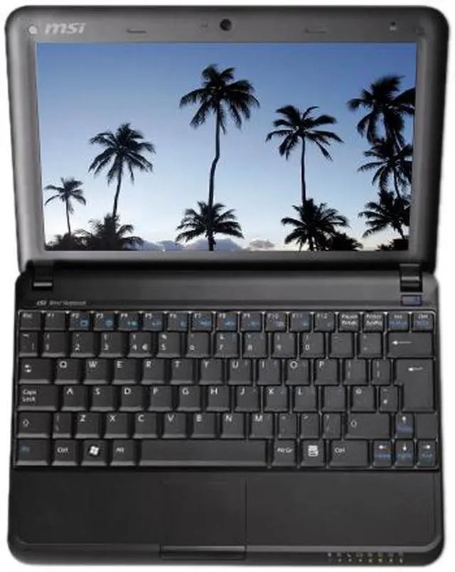 MSI Wind U100-053LA Black 10.0" WSVGA Netbook - Newegg.com