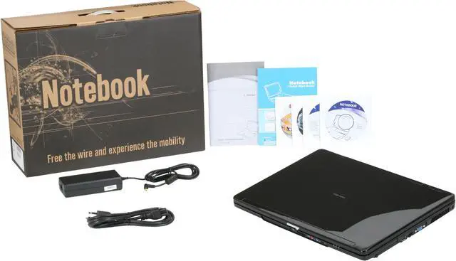 MSI Laptop AMD Turion 64 X2 TL-64 4GB Memory 320GB HDD ATI Mobility ...