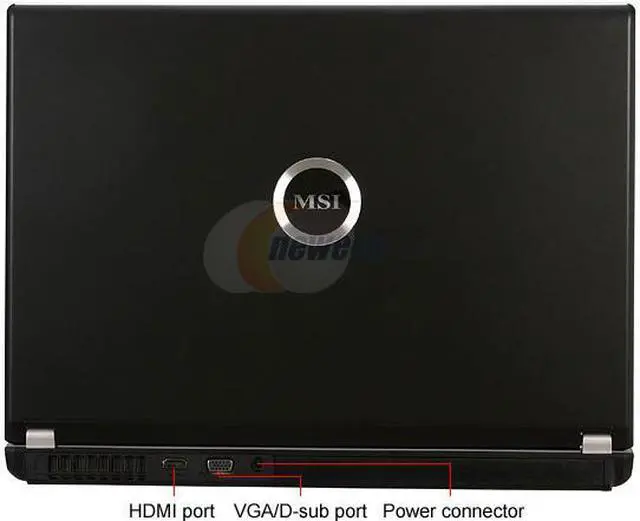 MSI 17.0" Intel Core 2 Duo P8400 4GB Memory Windows Vista Home Premium ...