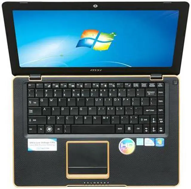 Open Box: MSI Laptop X-Slim Intel Pentium SU2700 2GB Memory 320GB HDD ...