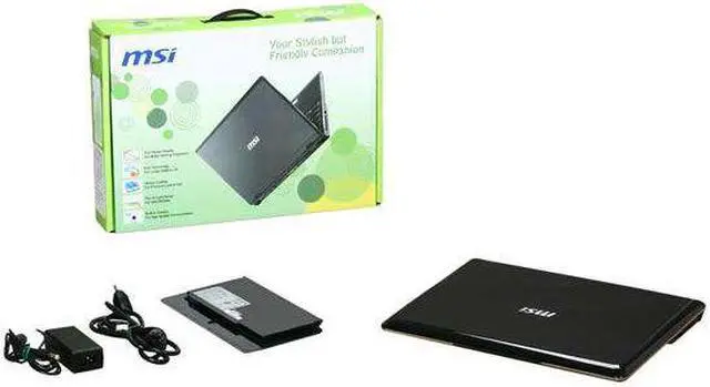 Open Box: MSI Laptop X-Slim Intel Pentium SU2700 2GB Memory 320GB HDD ...