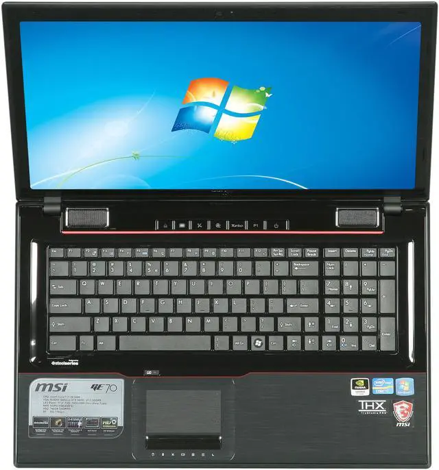MSI Laptop GE Series Intel Core i7-3610QM 8GB Memory 750GB HDD NVIDIA GeForce GTX 660M 17.3 ...