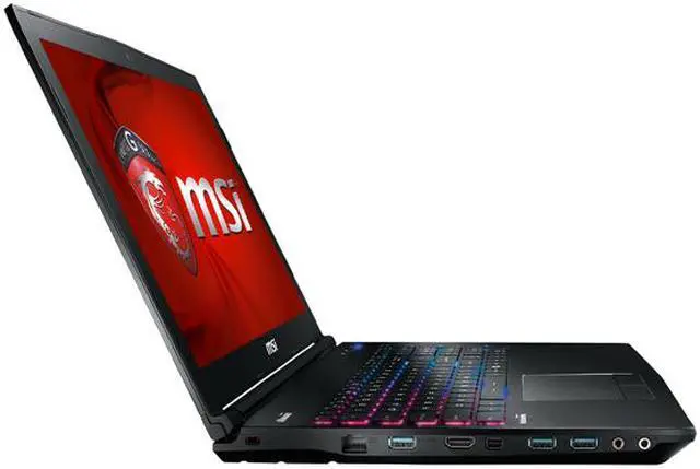 MSI GE Series GE62 Apache Pro-413 Gaming Laptop 5th Generation Intel Core i7 5700HQ (2.60 GHz ...