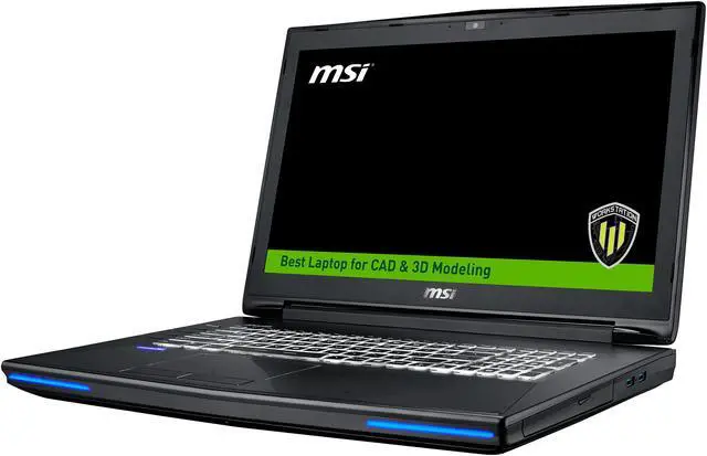 MSI WT72 6QN-219US Laptop 6th Generation Intel Core i7 6820HQ (2.70 GHz ...