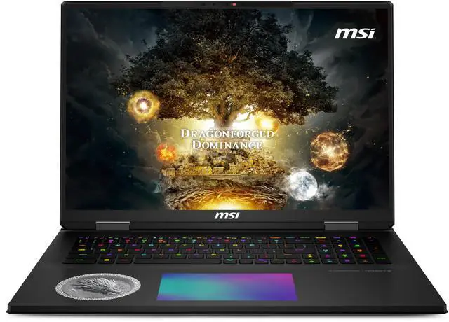 MSI - 18" GeForce RTX 5090 Laptop GPU - Intel Core Ultra 9 285HX - 96GB Memory - 6 TB SSD ...