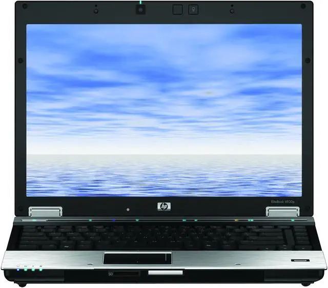 HP Laptop EliteBook Intel Core 2 Duo P8700 2GB Memory 250GB HDD Intel GMA 4500MHD 14.1" Windows ...