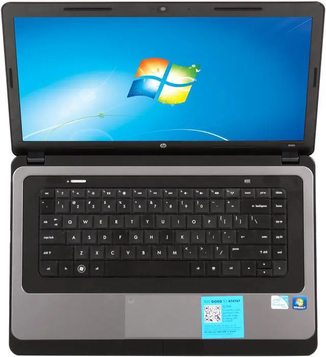 HP 15.6" Intel Pentium B950 4GB Memory DDR3 Windows 7 Home Premium 64 ...